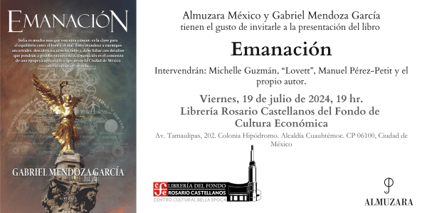 PRESENTACIÓN DE LIBRO EMANACIÓN - Nirvana Libros